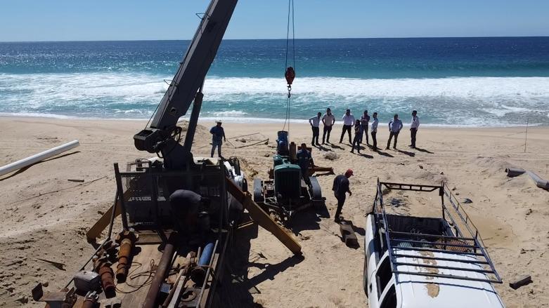 Concluyen con éxito trabajos en el Pozo Playero de la Planta Desaladora, lo que permitirá ...